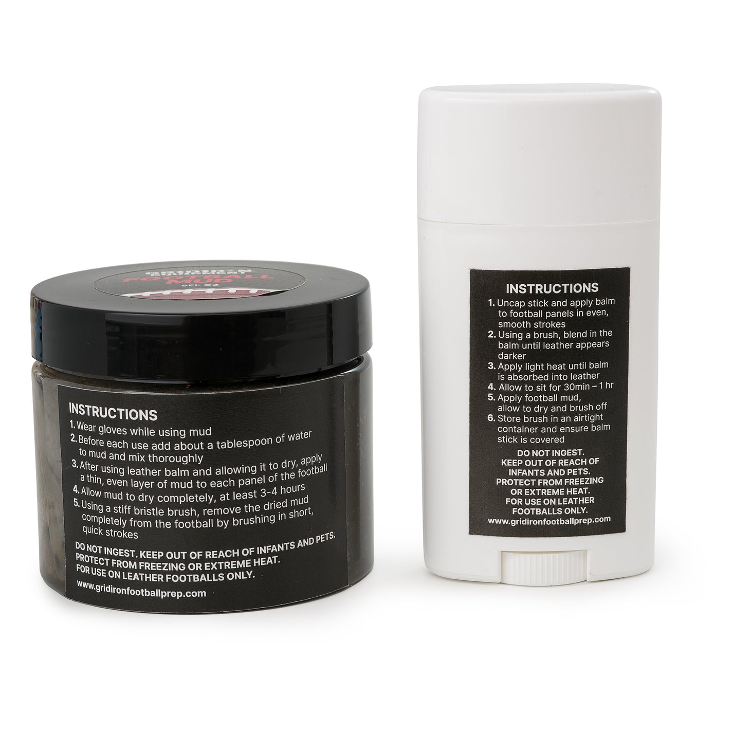 Football Mud and Leather Balm Prep Kit – Gridiron Football Prep